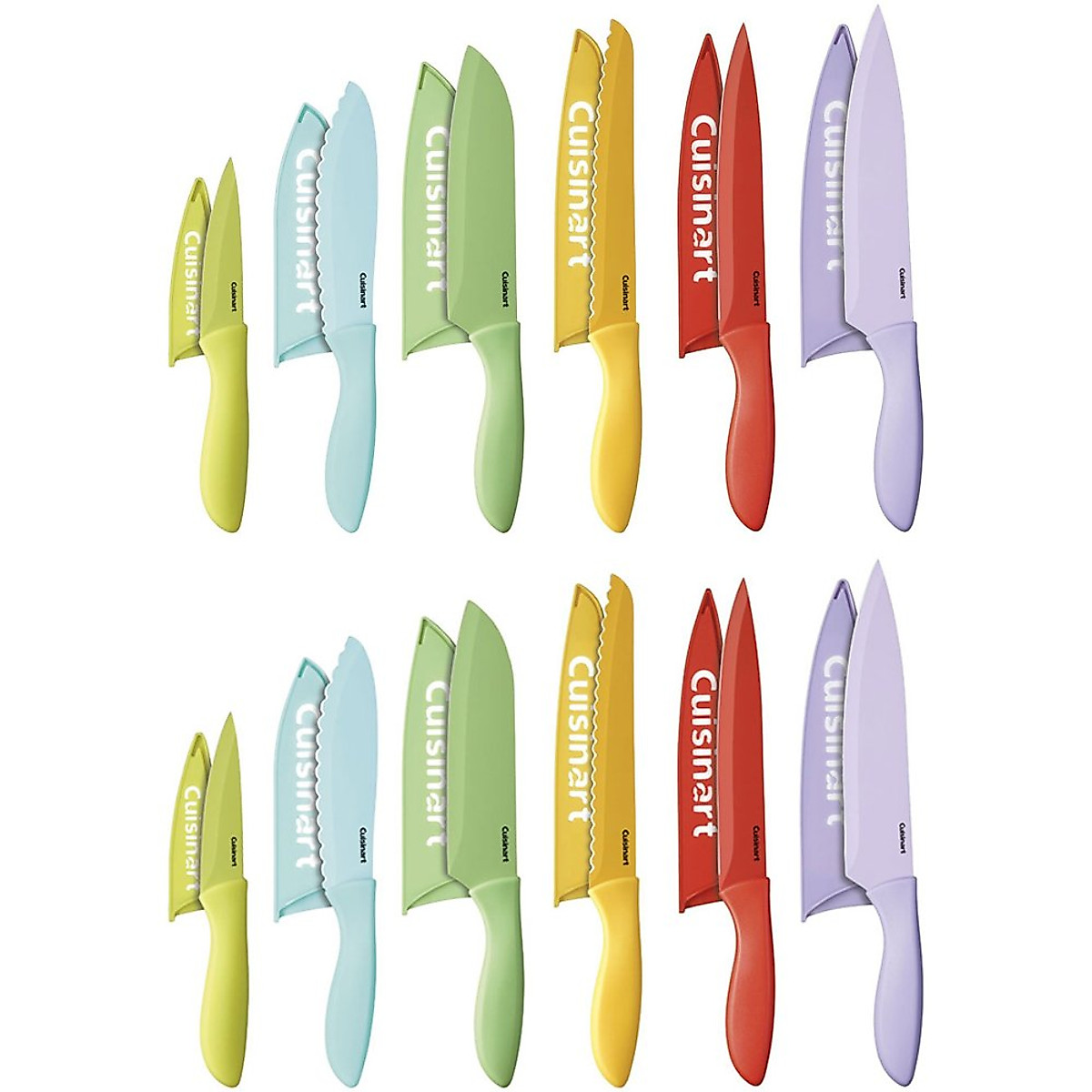 Knife Set Cermic 12pc