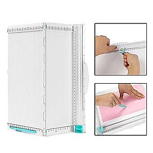 AMLESO Craft Paper and Scoring Board Professional Folding & Scorer Paper Cutter Machine for Making Photo Paper Crafts
