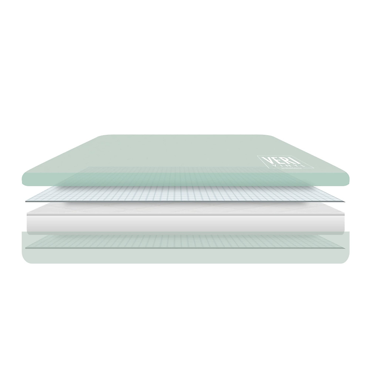 Veri Vinyl Foam Waterproof Camp Mattress - Stain Resistant, Camping, Shelter, RV, Dorm, Incontinence Mattress… (30" x 74" x 4")