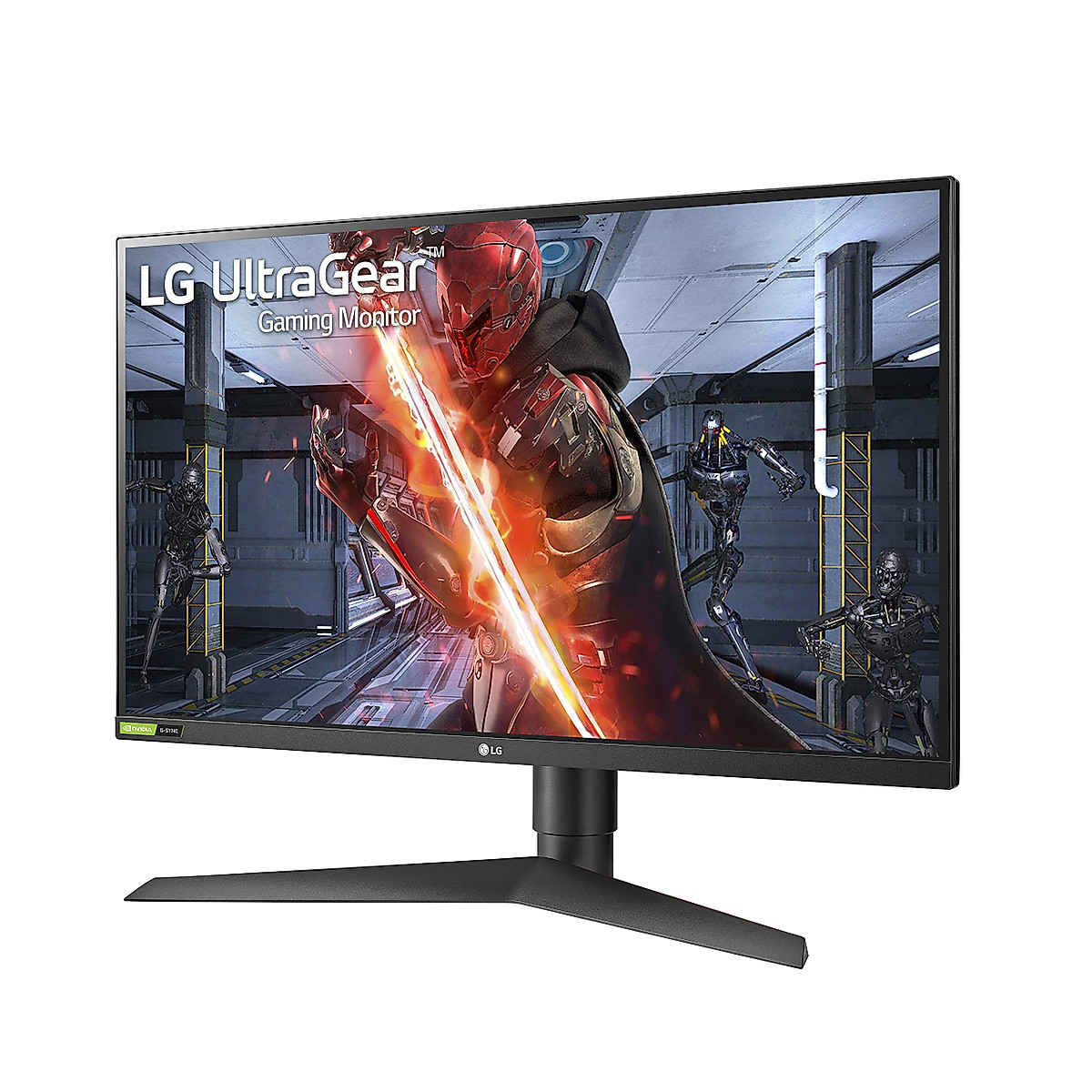 LG Electronics UltraGear 27GN750-B 27 Inch Full HD 1ms and 240HZ Monitor with G-SYNC Compatibility and Tilt, Height and Pivot Adjustable Stand,Black (Renewed)