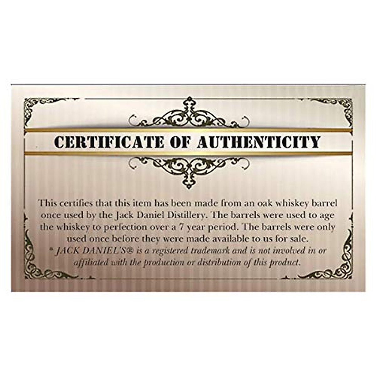 WUDWURK Whiskey Barrel Wood Bolt Action Ballpoint Pen (JD Whiskey Barrel, Pen Only)