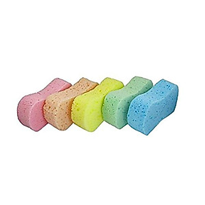 BESPORTBLE 5 Pcs Car Wash Sponges Multifunctional Sponge Bone Design Cleaning Sponges for Polishing Porous Car Wash Sponges
