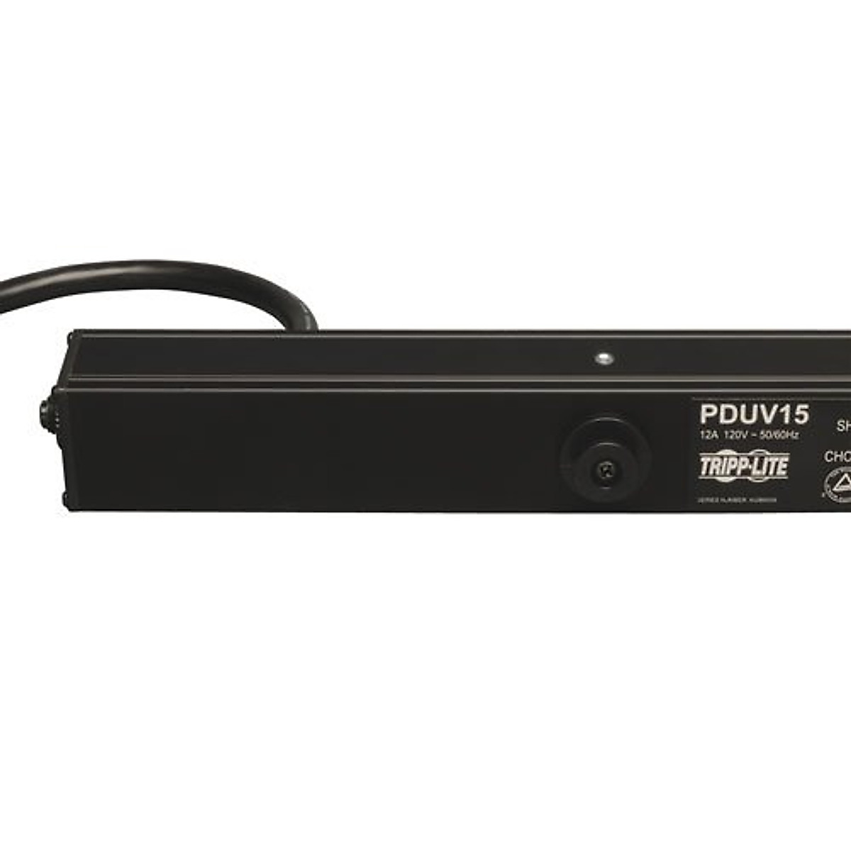 Tripp Lite Basic PDU, 1.44kW Single-Phase, 120V, 14 Outlets (5-15R), NEMA 5-15P Input, 15 ft. Cord, 0U Vertical Rack-Mount Power (PDUV15)