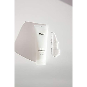 OUAI Curl Crème, The Universal Crème for All Curl Types, Fragrance-Free, 8 Fluid Ounces
