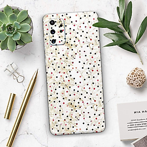 DesignSkinz Karamfila Watercolo Poppies V16 Protective Vinyl Decal Wrap Skin Cover Compatible with The Samsung Galaxy S20 (Screen Trim & Back Glass Skin)