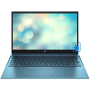 HP Pavilion 15t-eg School & Business Laptop (Intel i7-1165G7 4-Core, 16GB RAM, 512GB PCIe SSD, Intel Iris Xe, 15.6" 60Hz Touch Full HD (1920x1080), Fingerprint, WiFi, Win 10 Pro) (Renewed)