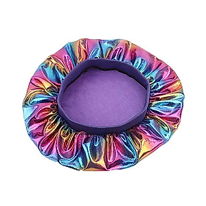 Kids Bonnets for Girls Curly Hair Bonnet for Kids Satin Sleep Caps for Girls Hair Cover for Sleeping Silk Night Cap for Kids