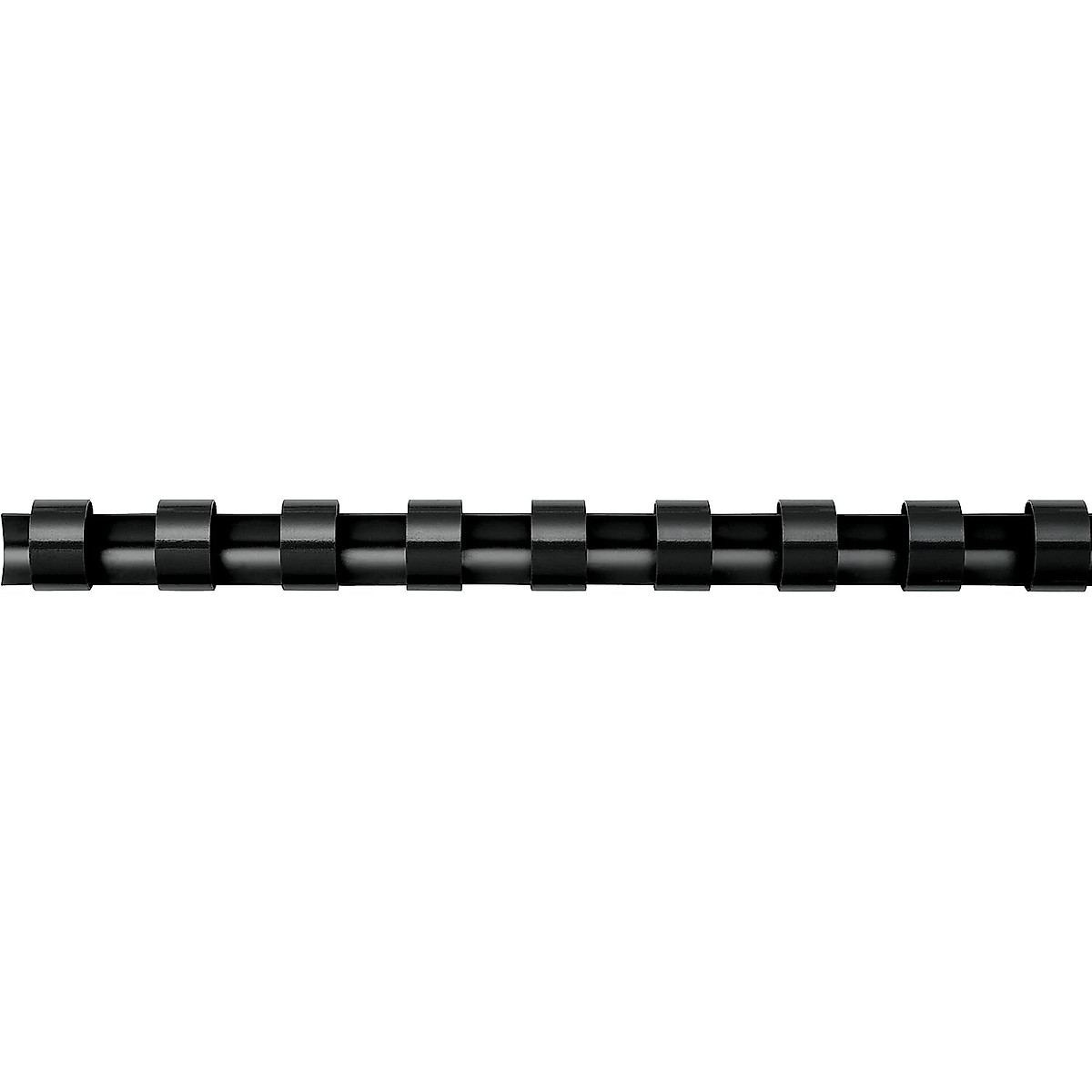 Fellowes Binding Combs Plastic Black 3/4 Inch 25 Pack (52509)