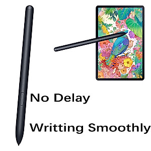 Tab S7 Pen Stylus T870 T875 S Pen Replacement Touch Pen for Samsung Galaxy Tab S7 Pen SM-T870 T876B Tab S7+ S Pen T970 SM-T976B Pen with Free 5 Tips (Mystic Black)