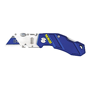 IRWIN Utility Knife, Folding (2089100), Blue