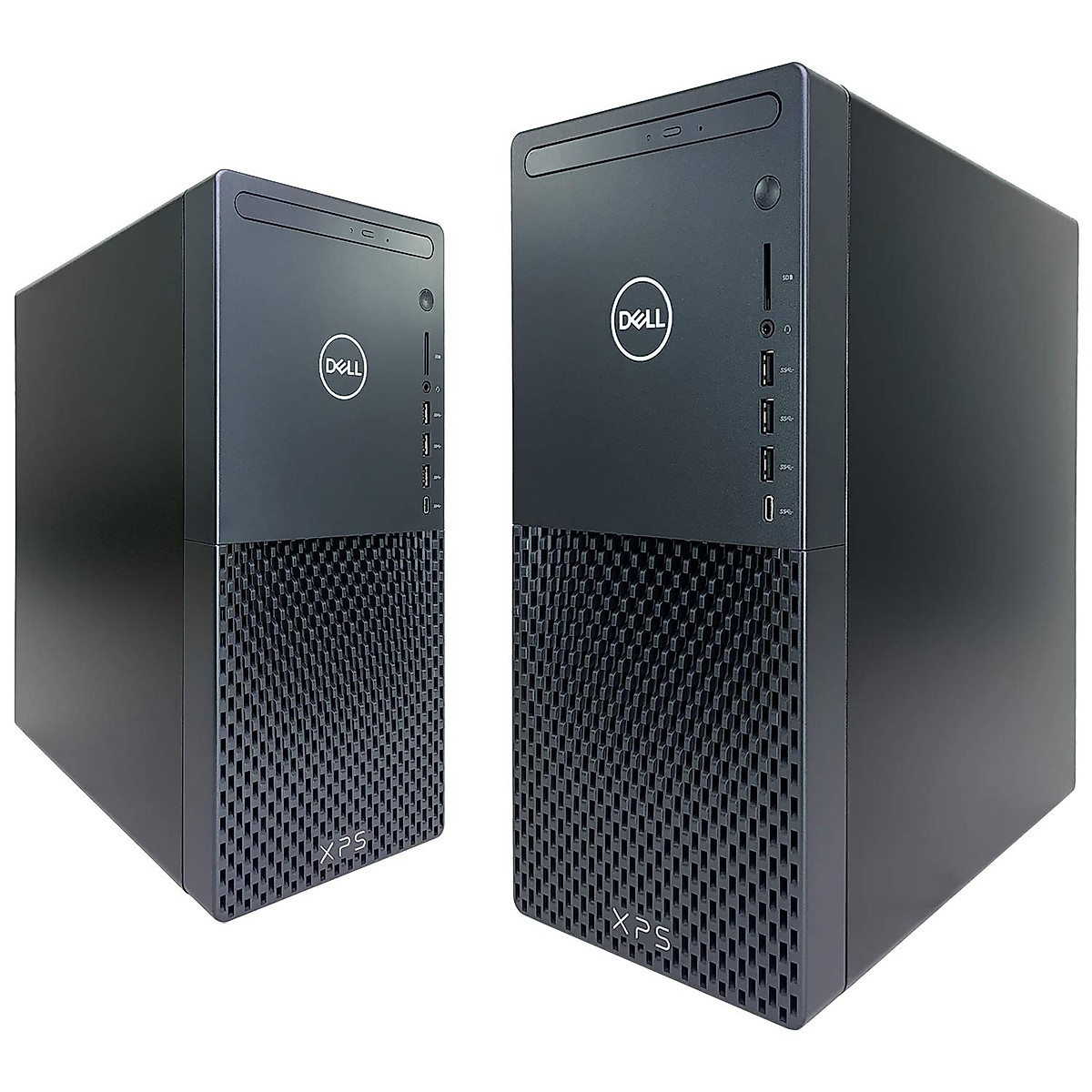 Dell XPS 8940 Desktop Computer - 11th Gen Intel Core i7-11700 8-core up to 4.9 GHz CPU, 16GB RAM, 256GB SSD, Intel UHD Graphics 750, Killer Wi-Fi 6, 500W PSU, DVD Burner, Windows 11 Pro, Black