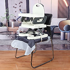 2 Pcs Extra Large High Chair Cover Chair Protector Gray Dining Chair Protector Replacement Booster Seat Cover for Baby Toddlers Infants Booster Highchair Seat Home Kitchen
