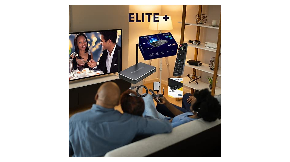 Elite+ Android TV Box 6K with 4GB RAM & 32GB Storage | Seamless Streaming
