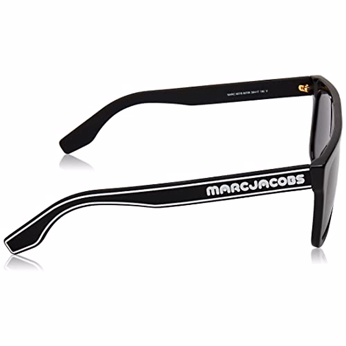 Marc Jacobs Womens Marc 357/S Sunglasses, Black/Gray, 56mm 17mm US