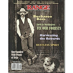 RANGE MAGAZINE, THE COWBOY SPIRIT ON AMERICA'S OUTBACK, SPRING, 2019
