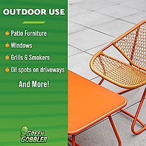 Green Gobbler All-Natural, Cold Pressed Concentrated Orange Oil for Home and Outdoor Multi-Purpose Cleaning- Hundreds of Uses, 32 oz