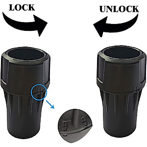 DWV9000 universal Quick Multi-Function Connector Fits DeWalt Dust Extractors，vacuum hose, various DW tools & shrouds. Allows fits easy, durable connection between 1-1/4 In.