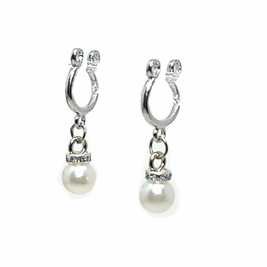 ShowJade Peal Non Piercing Nipple Clamps Clips On Ring Fashion Sexy Breasts Nipple Jewelry