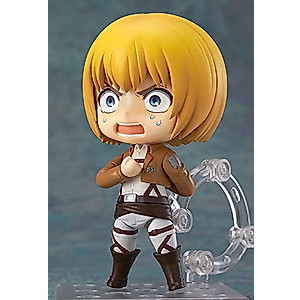 Good Smile Attack on Titan: Armin Arlert Nendoroid Action Figure, Multicolor