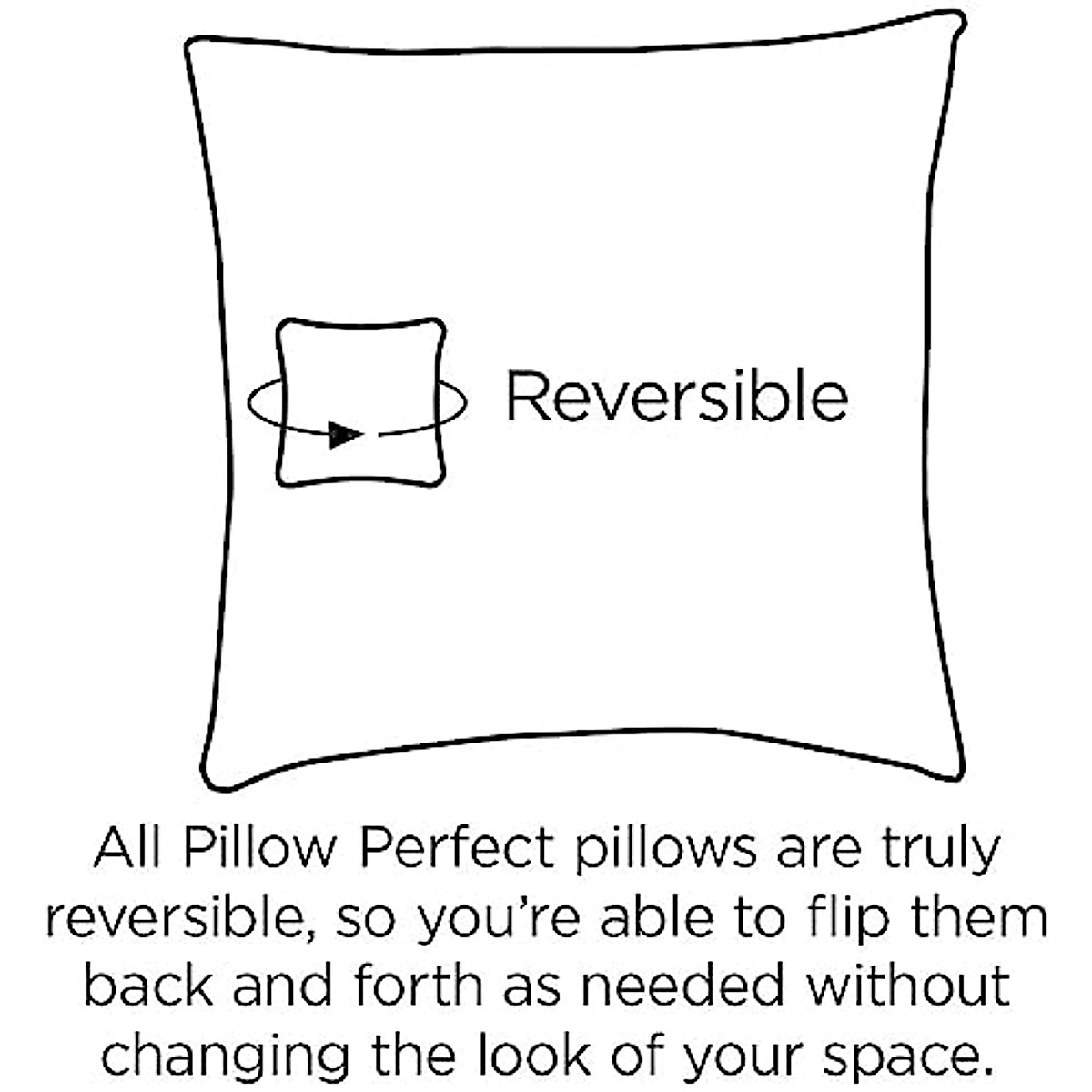 Pillow Perfect Bright Floral Outdoor Wicker Patio Sofa Setee Swing Cushion, Tufted, Weather, and Fade Resistant, Round Corner - 19" x 44", Ivory Alastriste, 1 Count