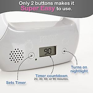 Kalencom Potette Plus 3-in-1 Potty Training Timer + Night Light + Lullaby Soother