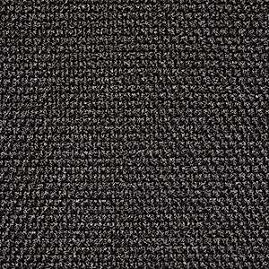 Klear Vu Omega Non-Slip Universal Chair Cushions for Dining Room, Kitchen and Office Use, U-Shaped Skid-Proof Seat Pad, 15x16 Inches, 6 Pack, Midnight Black