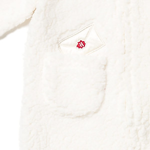 Harry Potter Hedwig Owl Newborn Baby Boys Zip Up Costume Coverall White Newborn