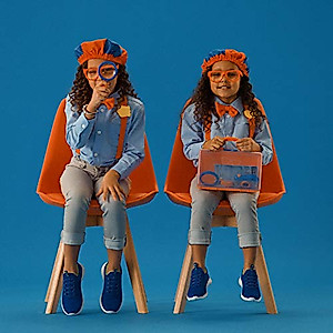 Blippi Detective Roleplay Set - Carry Case, Camera, Personalized Yellow Badge, Magnifying Glass, Activity Sheets for Ultimate Toddler and Young Child Mystery Adventure - Exclusive Content Included