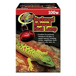 Zoo Med Nocturnal Infrared Heat Lamp 100 Watts - Pack of 3