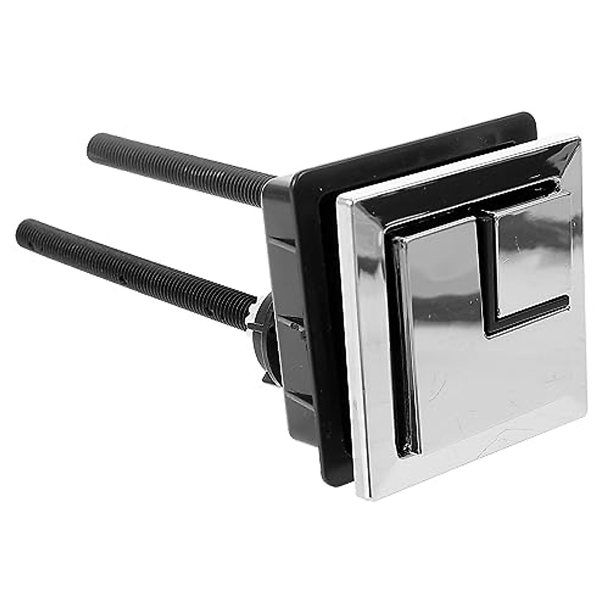 OSALADI Auto Face Tracking Tripod Toilet Water Tank Button Dual Flush Button Bathroom Toilet Push Button Plastic Toilet Flush Button Shower Door Bottom Guide