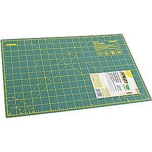 OLFA 9880 RM-CG 12-Inch x 18-Inch Self-Healing Double-Sided Rotary Mat