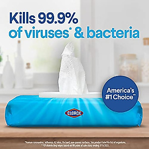 Clorox Disinfecting Wipes, Bleach Free Cleaning Wipes, 75 Wipes, Pack of 3, Fresh Scent (Package May Vary)