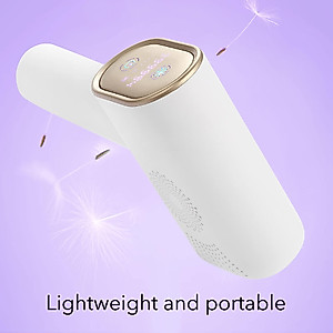 Dartwood IPL Hair Removal Device- Laser Hair Removal for Women - with 5 Adjustable Energy Levels and Cooling Mode (White, 1 Pack)
