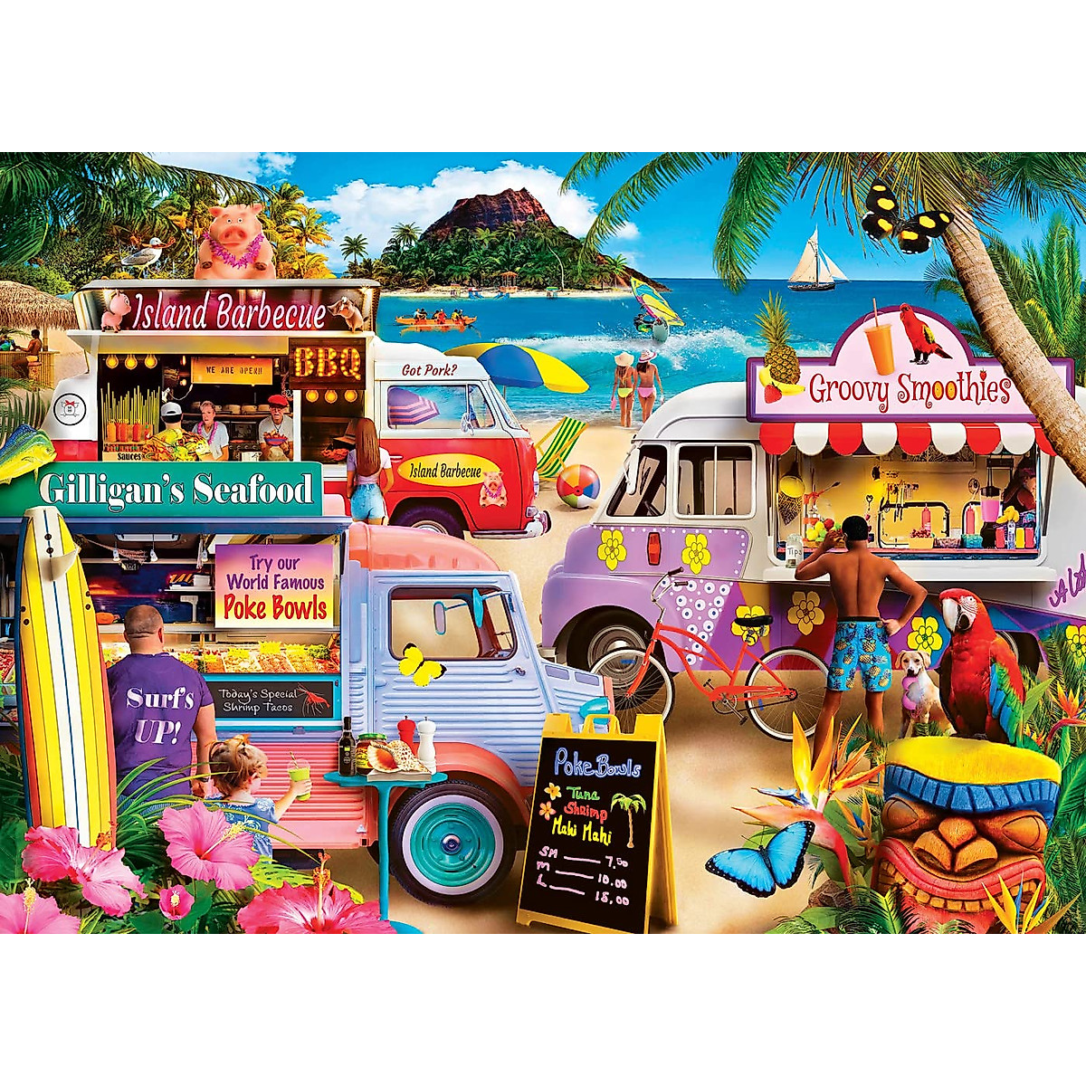 Food Truck - Surf's Up 1000pc Puzzle
