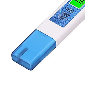 Water Quality Meter, Quick Response 4 in 1 PH Meter Alloy Probe Wide Test Range for Home