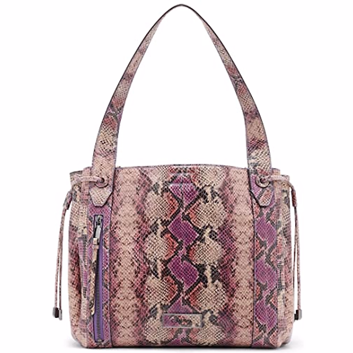 Calvin Klein Leah Tote, Grape Snake