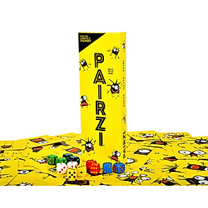TENZI PAIRZI - The Fast, Fun Card Matching Family and Party Game with a Twist - for Ages 6 to 96 - 2 to 6 Players