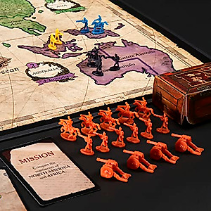 Risk Board Game, Strategy Games for 2-5 Players, Strategy Board Games for Teens, Adults, and Family, War Games, Ages 10 and Up