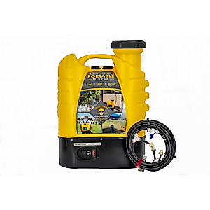 Mister Coolz ¾ GPH Barbed Mist Nozzles -Outdoor Cooling, Misting, Portable Systems. Replacement nozzles for The Hand Pump and 12 Volt Battery Powered Portable Misters (Bag of 10)