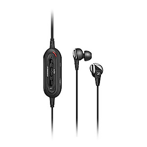 Sennheiser CXC 700 Ear-Canal Travel Headphones with 3 Digital Noise Cancellation Settings