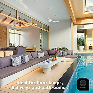 SLEEKLIGHTING 13Watt T2 Spiral CFL GU24 2 Prong Light Bulb Base 2700K 900lm -UL Approved 120v 60Hz Light Bulb- Mini Twist Lock Spiral -Self Ballasted Compact Fluorescent -Warm White Light 4pack