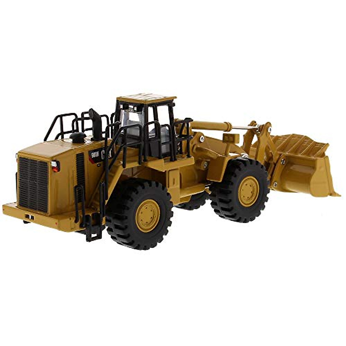 1:64 Scale Caterpillar 988H Wheel Loader - Construction Metal Series by Diecast Masters - 85697 - Functioning Arm and Bucket - Play and Collect - Made of Diecast Metal with Some Plastic Parts