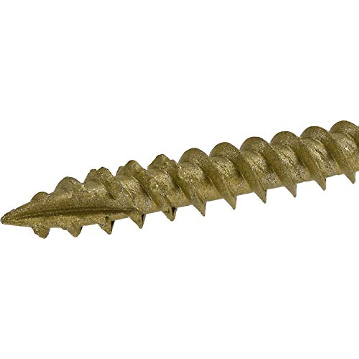 Power Pro 47866 Lag Screws, 1/4" x 1-1/2", Star Drive Construction Lag Screws, Rust Resistant, Ceramic Coated Bronze, 1lb Box, 75 pcs