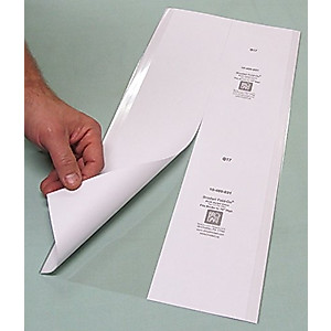 5 Yard Roll of 14" Brodart Fold-On Book Jacket Covers -- Center-Loading, Clear, Mylar, Adjustable