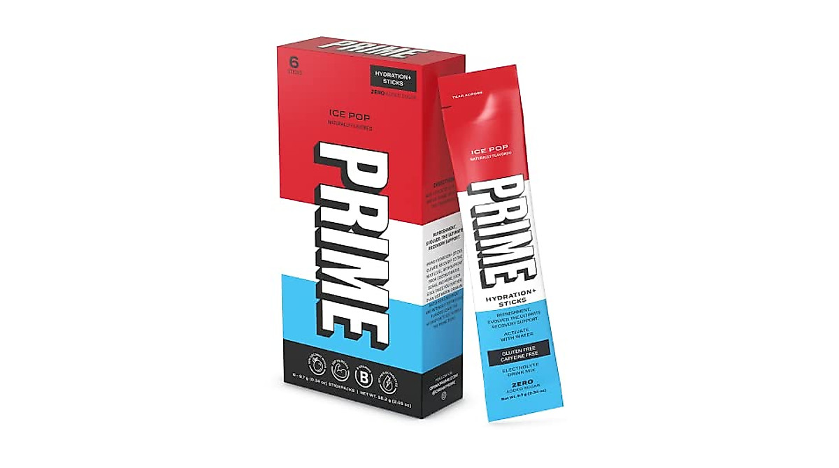 Prime Hydration+ Stick Pack – Refresh & Recover Easily