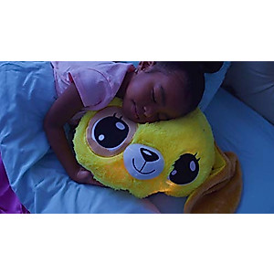 Lullabrites Monkey Pillow- Soothing Plush Animal that Lights Up with Many Colors and Sings Lullabies! A Night Light, and Friend All in One!