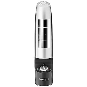 Vivitar PA-705 Air Purifier and Ionizer, Black