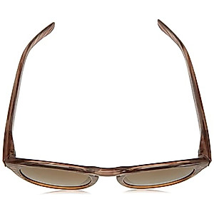 Dragon Unisex Opus Sunglasses - Grey Caramel Gradient Frame | LL Brown Lens