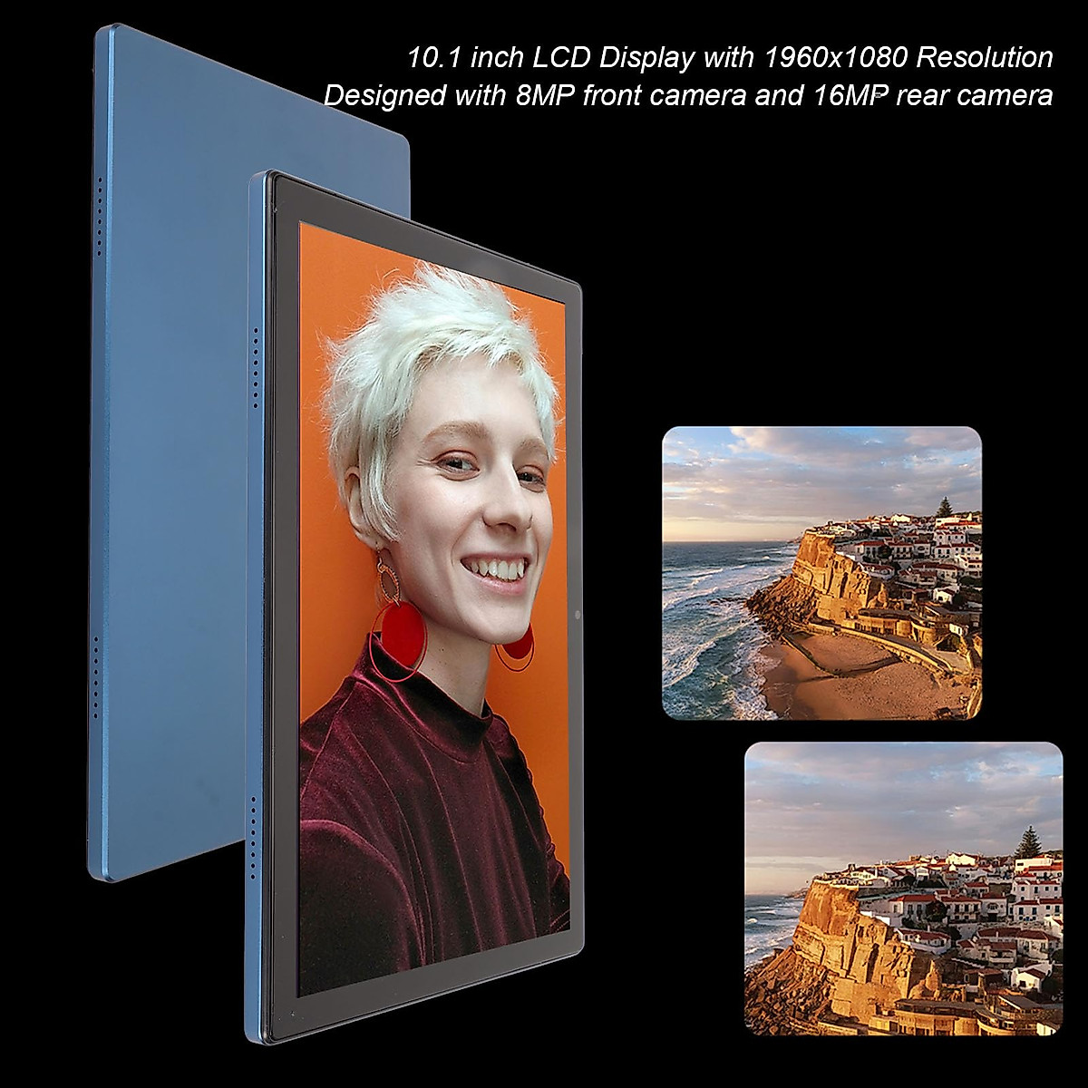 SHYEKYO HD Tablet, 4G LTE 5G WiFi Octa Core CPU Tablet PC Aluminium Alloy 10.1 Inch LCD for Home (US Plug)