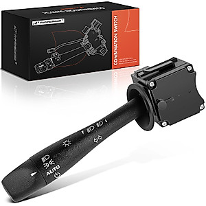 A-Premium Turn Signal Switch Replacement for Chevy Malibu 2004-2012 Pontiac G6 2005-2010 Saturn Aura 2007-2009# 20940369 Headlamp Dimmer Switch Blinker Lever